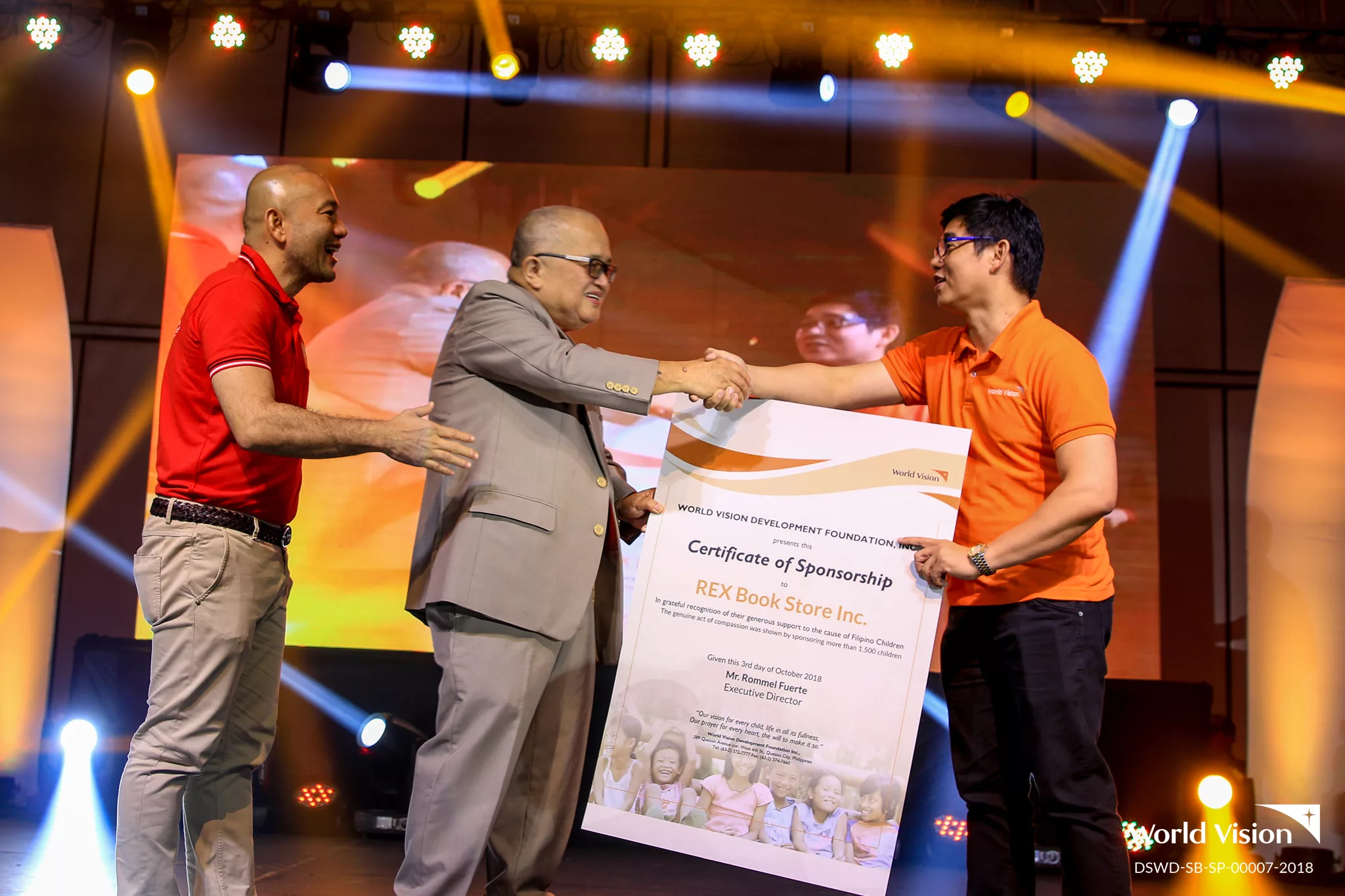 Corporate Partnerships | Rex Book Store partners with World Vision to ...