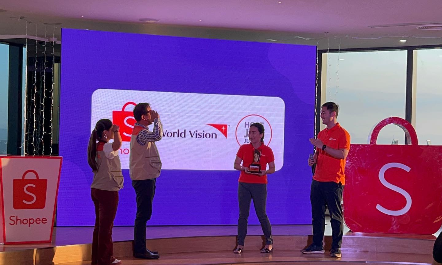 World Vision honors Shopee Philippines through Project Salute