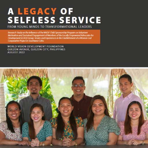A Legacy of Selfless Service (Child Sponsorship Program) | World Vision ...