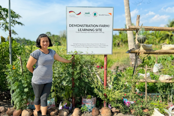World Vision Philippines | Village demo farm champions earth-friendly ...
