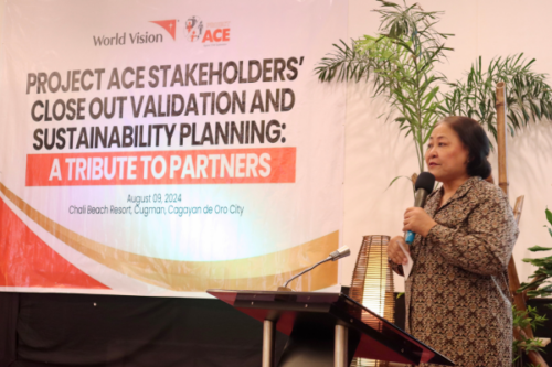 World Vision Project ACE, Region X, celebrate successes, sustain ...