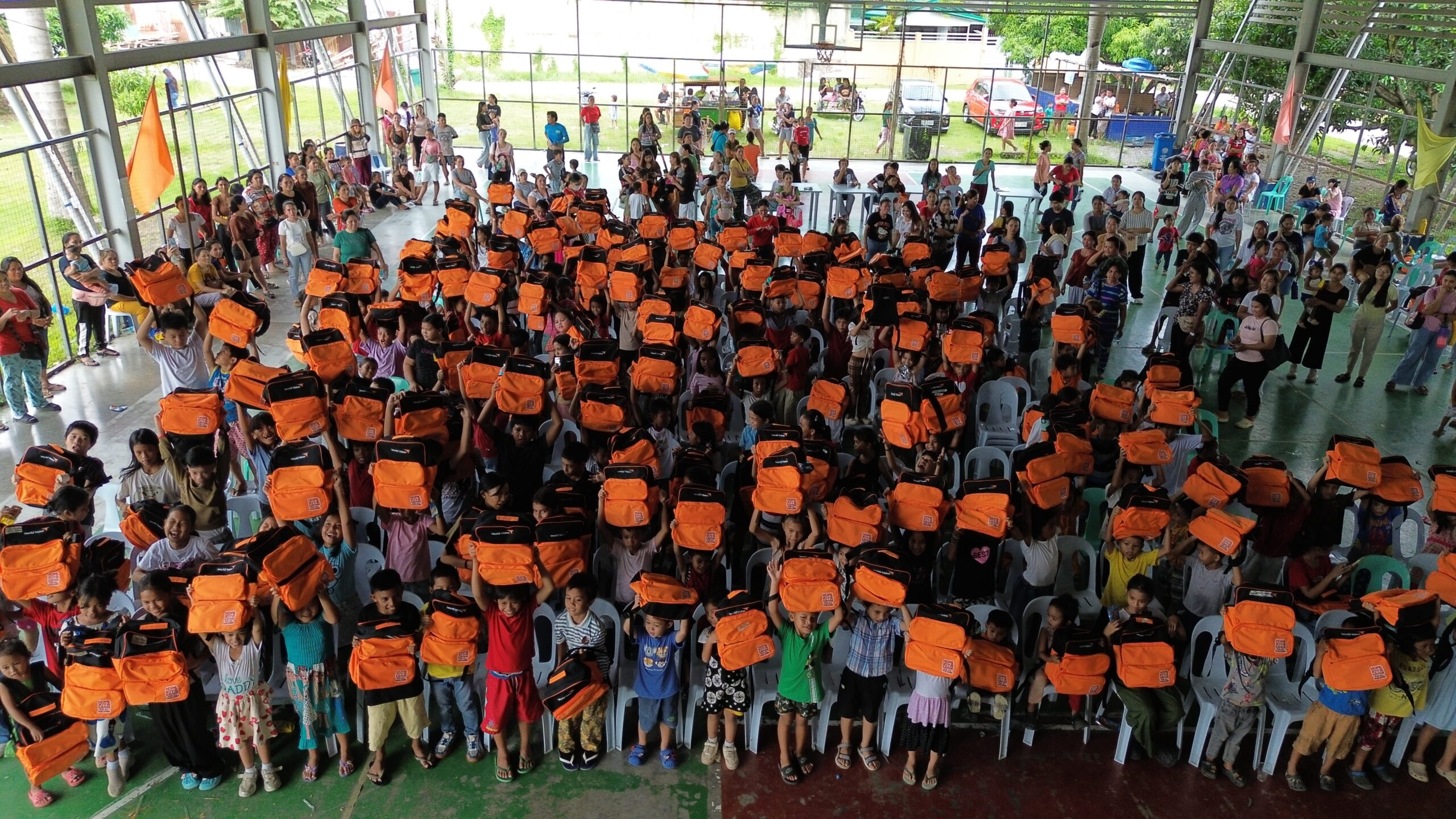 World Vision Philippines | 600 children receive school kits in Davao City